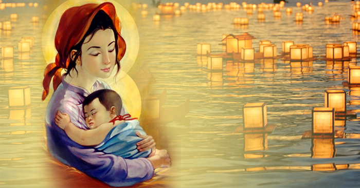 Hình ảnh lễ Vu Lan báo hiếu cha mẹ 2024 - Hình ảnh vu lan mùa hiếu hạnh