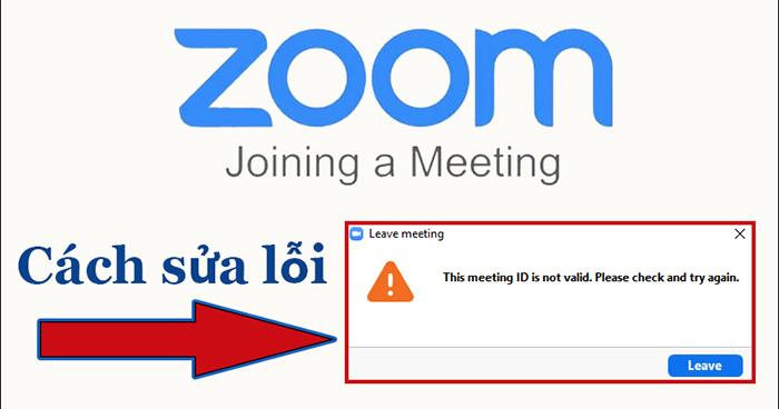 Cách sửa lỗi invalid meeting id trên Zoom - Lỗi Invalid Meeting ID trên ...