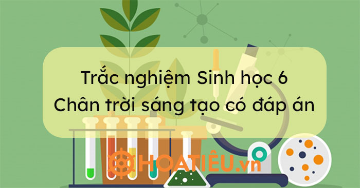 Trắc nghiệm Sinh học 6 Chân trời sáng tạo có đáp án - HoaTieu.vn