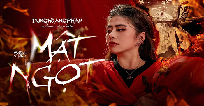 Lời bài hát Mật ngọt - Dunghoangpham - Mật ngọt lyrics - HoaTieu.vn