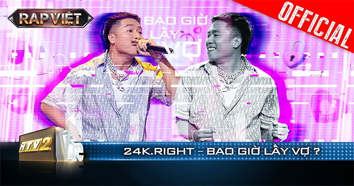 Lời bài hát Bao Giờ Lấy Vợ - 24k.Right Rap Việt - Bao Giờ Lấy Vợ 24k Right Lyrics