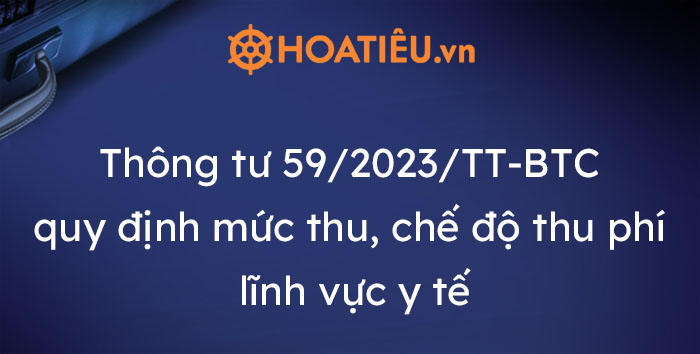 Tải Thông tư 59/2023/TT-BTC file doc, pdf - HoaTieu.vn
