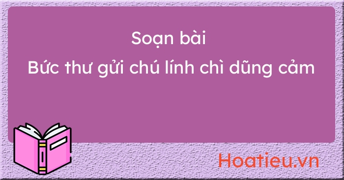 Soạn bài Bức thư gửi chú lính chì dũng cảm lớp 7 ngắn nhất - HoaTieu.vn