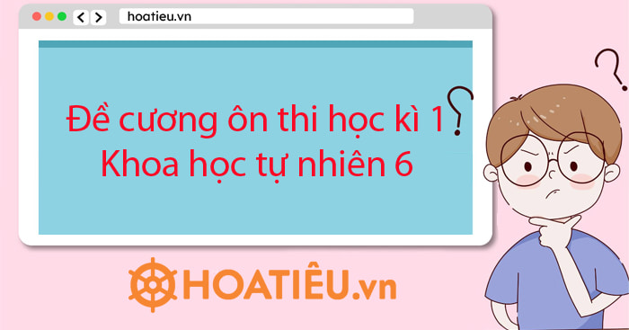 Đề cương học kì 1 môn Khoa học tự nhiên 6 năm 2025 - 2026 (Công văn 7991)