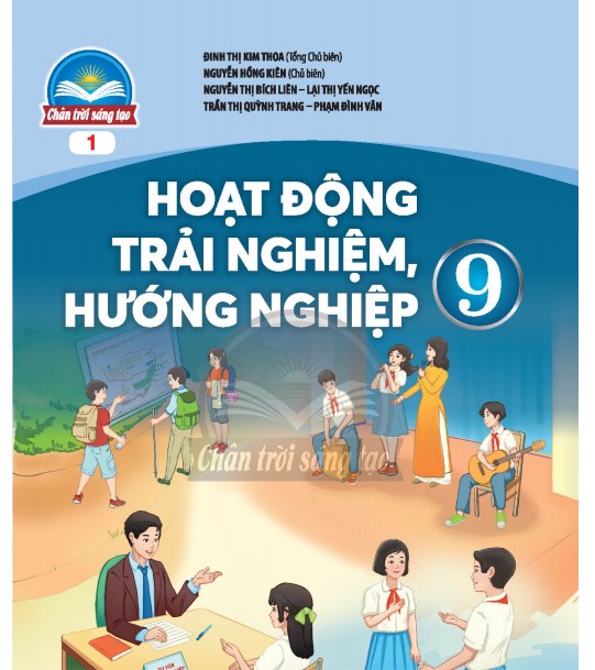 Sách Hoạt động trải nghiệm 9 Chân trời sáng tạo 2024 (bản 1, bản 2)