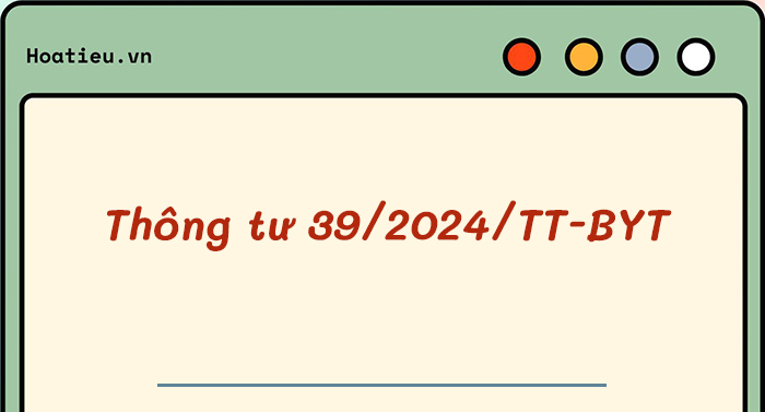 Thông tư 39/2024/TT-BYT về điều kiện thanh toán dịch vụ kỹ thuật y tế
