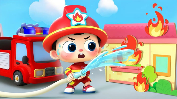 Giáo án: Chú lính cứu hỏa dũng cảm