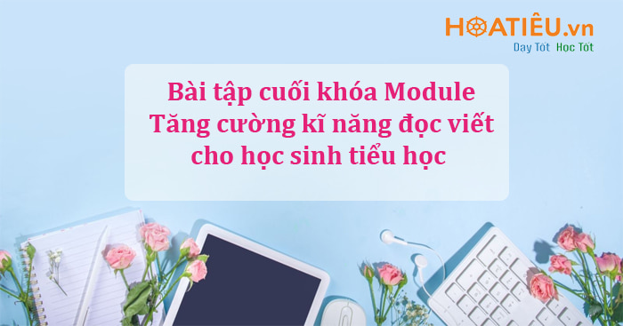 Bài tập cuối khóa Module Tăng cường kĩ năng đọc viết cho học sinh tiểu học