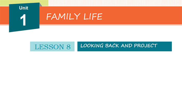 Giáo án điện tử Tiếng Anh 10 Kết nối tri thức Unit 1 Lesson 8: Looking back