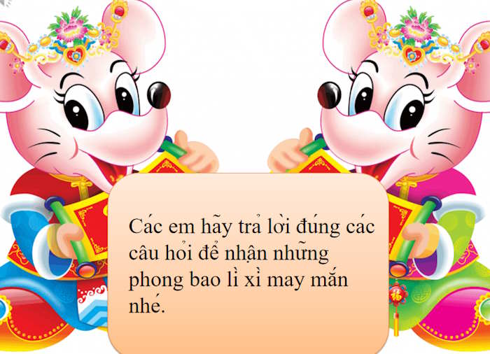 Trò chơi PowerPoint Cung chúc tân xuân - Trò chơi Cung chúc tân xuân