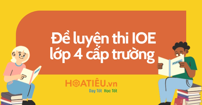 Đề luyện thi IOE lớp 4 cấp trường có đáp án - Tài liệu ôn thi IOE lớp 4 ...