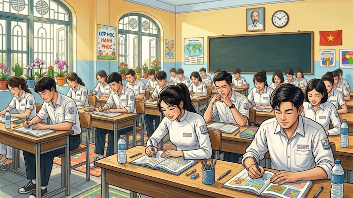 Đáp án đề thi thử THPT 2026 môn Tiếng Trung Cụm trường phía Bắc tỉnh ...