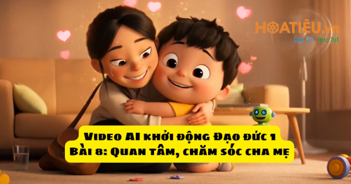 Video AI khởi động Đạo đức 1 Bài 8: Quan tâm, chăm sóc cha mẹ
